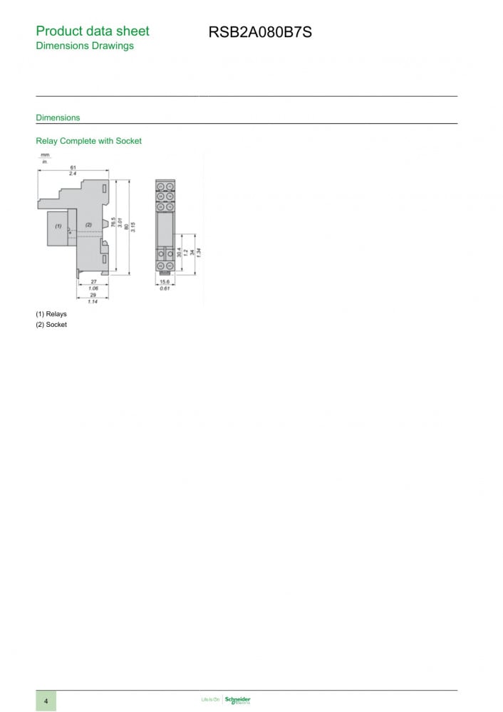 RSB2A080B7S technical document page 4