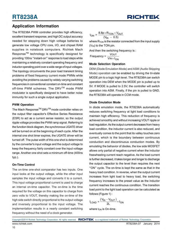 RT8238A document page 10