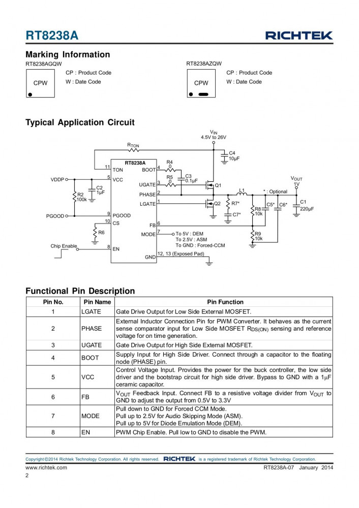 RT8238A document page 2