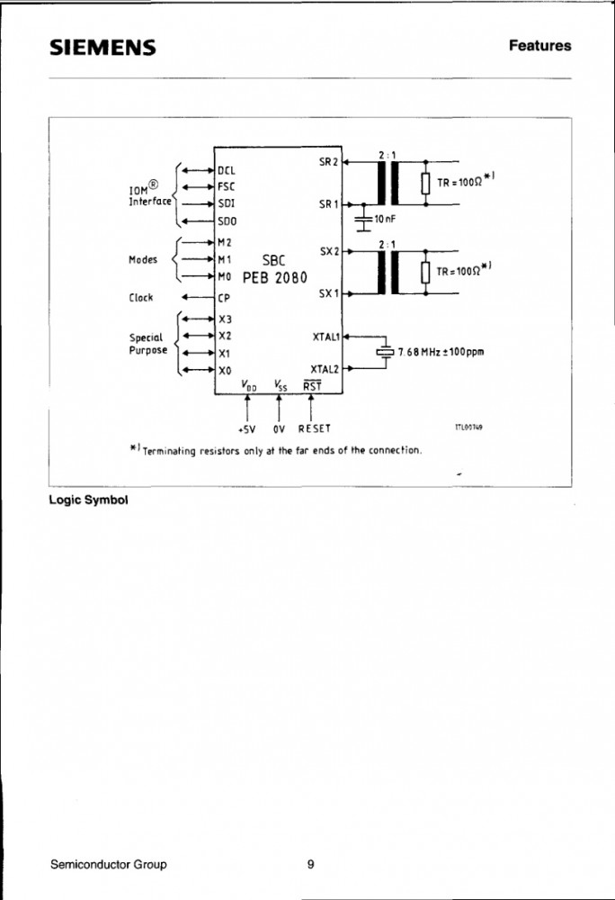 PEB2080 documentation page 10