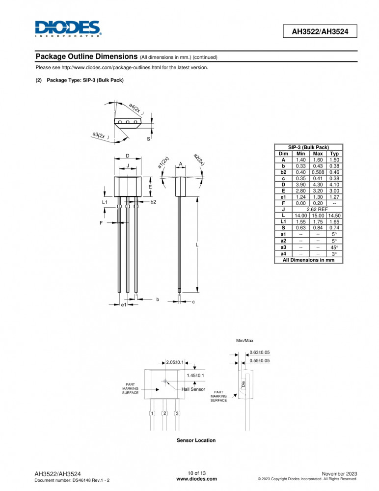 AH3524 datasheet page 10