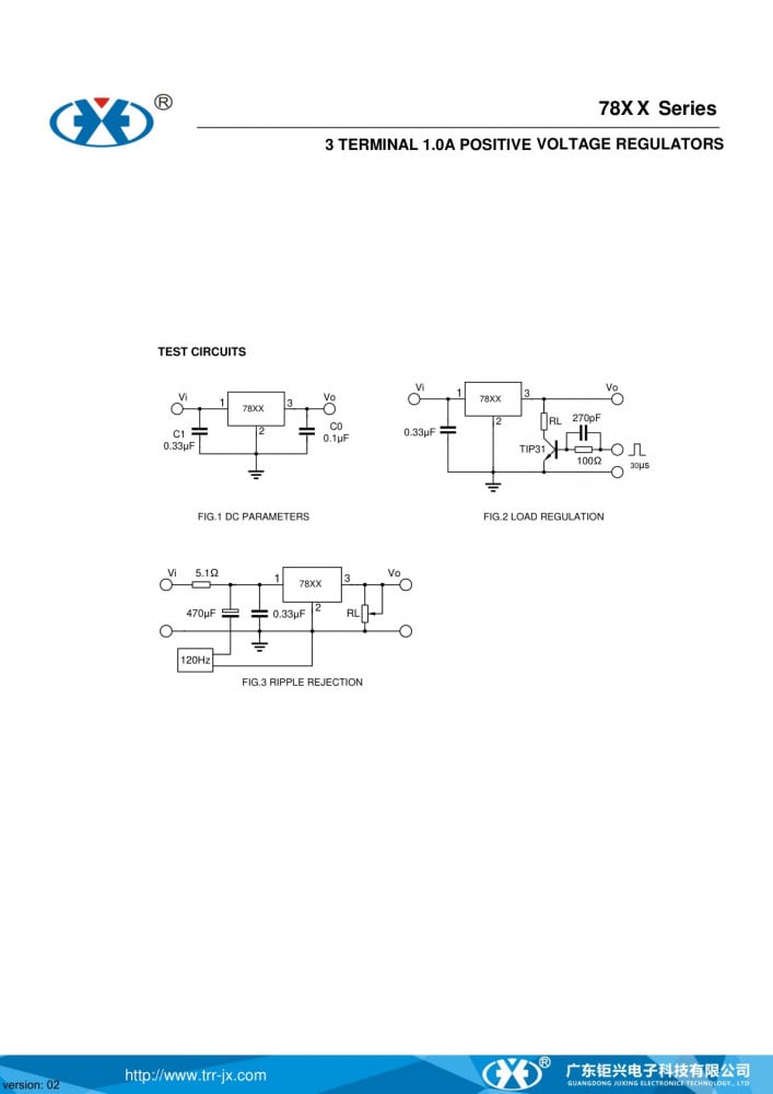 JUXING 7805 datasheet page 5
