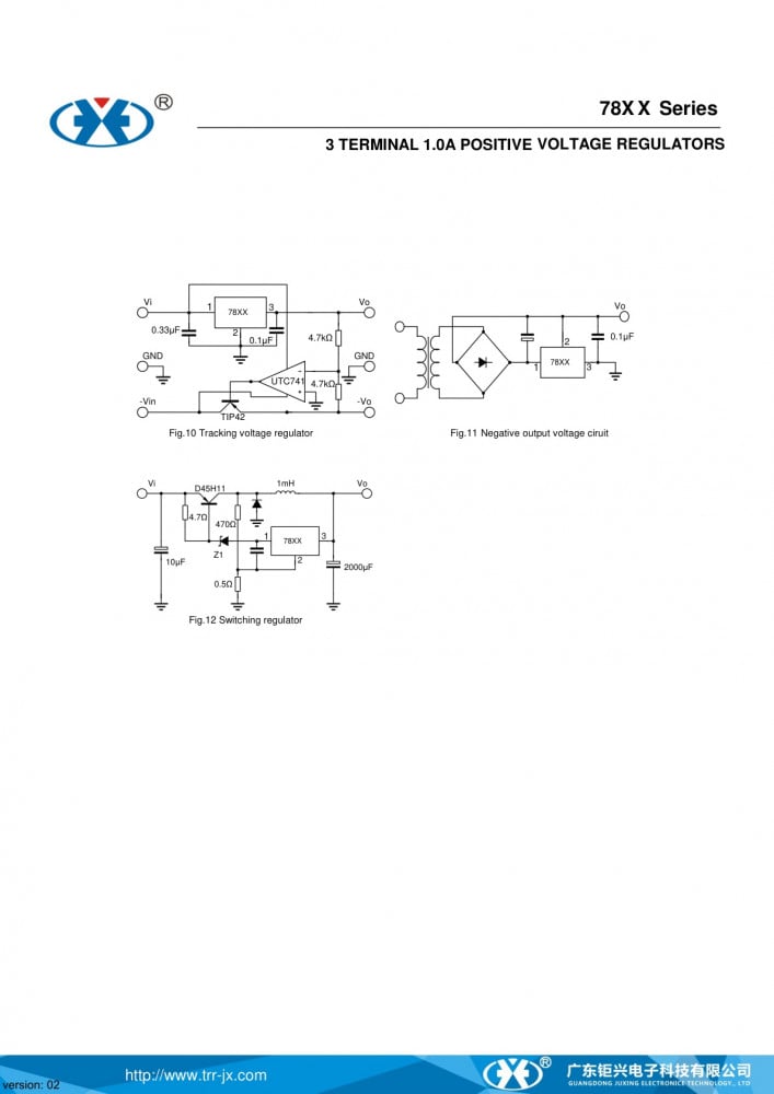 JUXING 7805 datasheet page 7