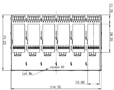 Yamaichi Electronics CN174A-076-0004 Edgeboard Connector for sale