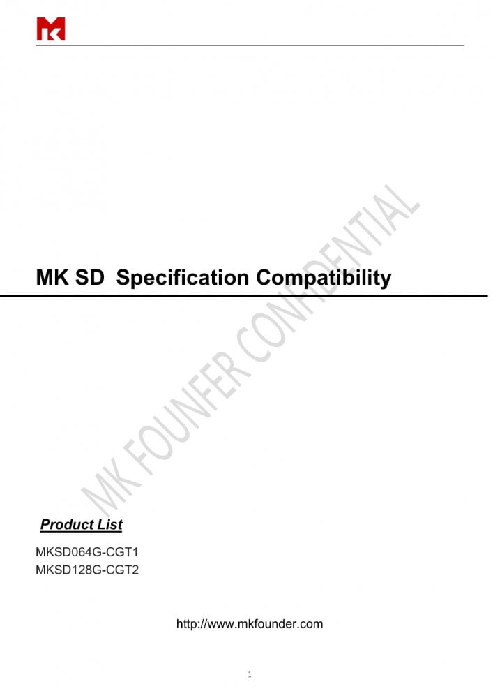 MKSD128G-CGT2 datasheet page 1