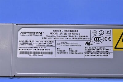 Artesyn DS800SL-3 AC DC Configurable Power Supply Module for sale