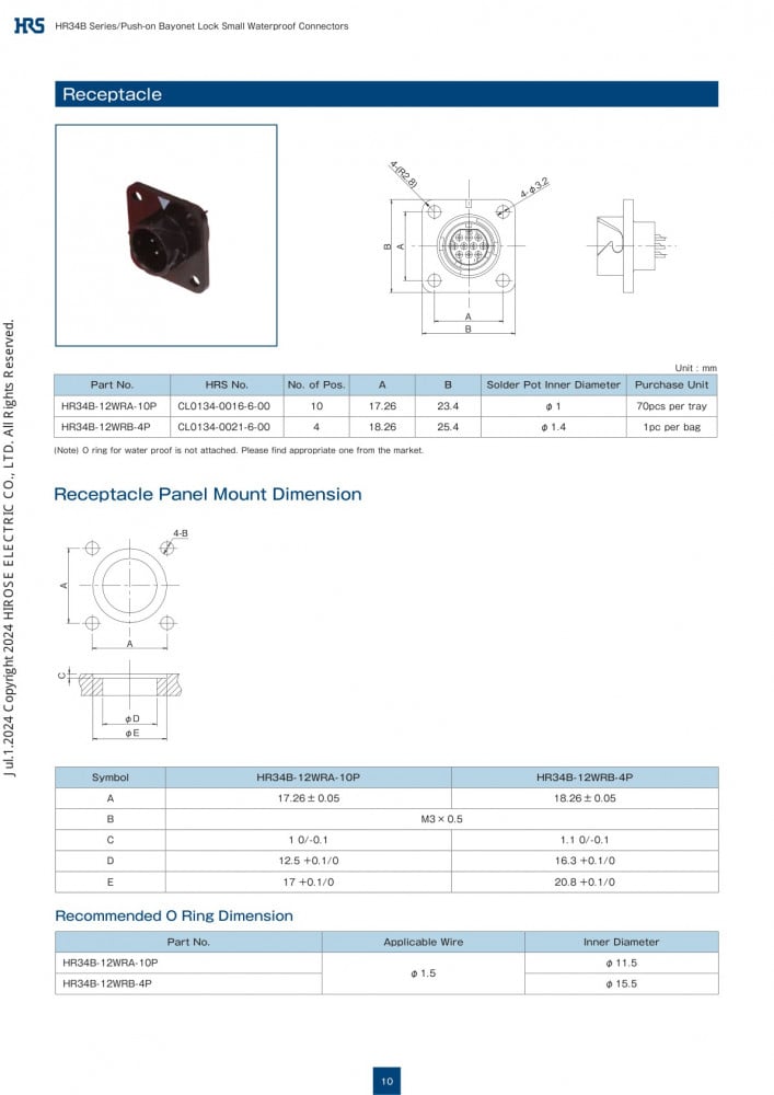 HR34B catalog page 10