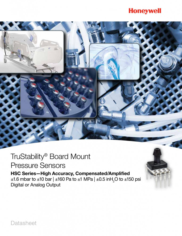 Honeywell HSC Series datasheet page 1