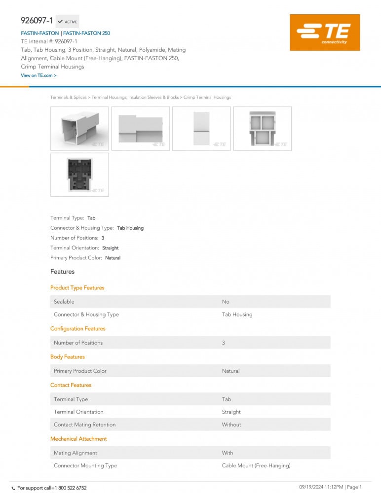 926097-1 technical document page 1