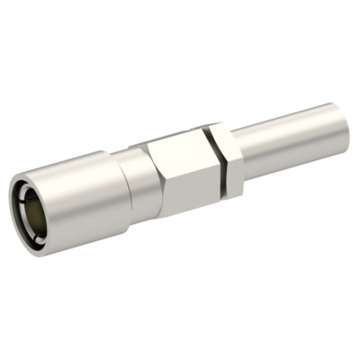 SLB / STRAIGHT JACK MALE CLAMP TYPE FOR 2.6/50 S CABLE NICKEL