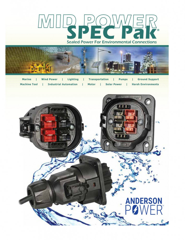 Anderson Power SPEC Pak Mid Power document page 1