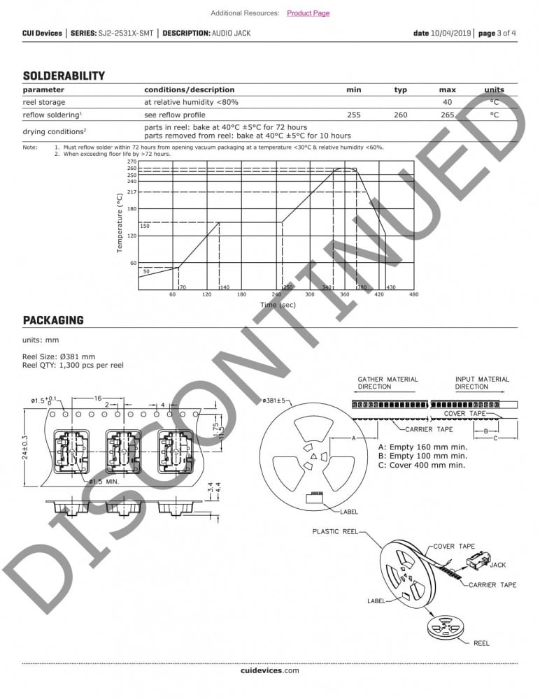 SJ2-25313D-SMT-TR technical document page 3