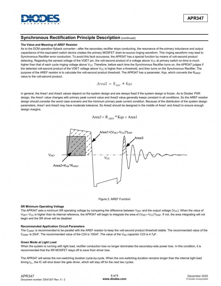 APR347W6-7 datasheet page 6