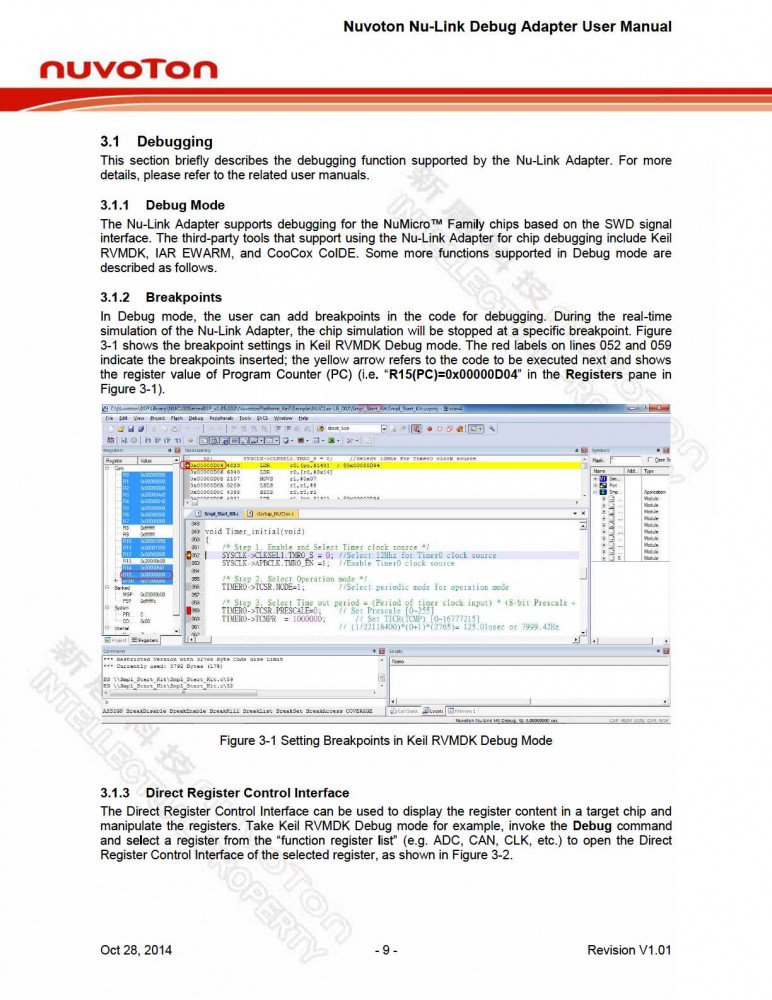 Nu-Link documentation page 9