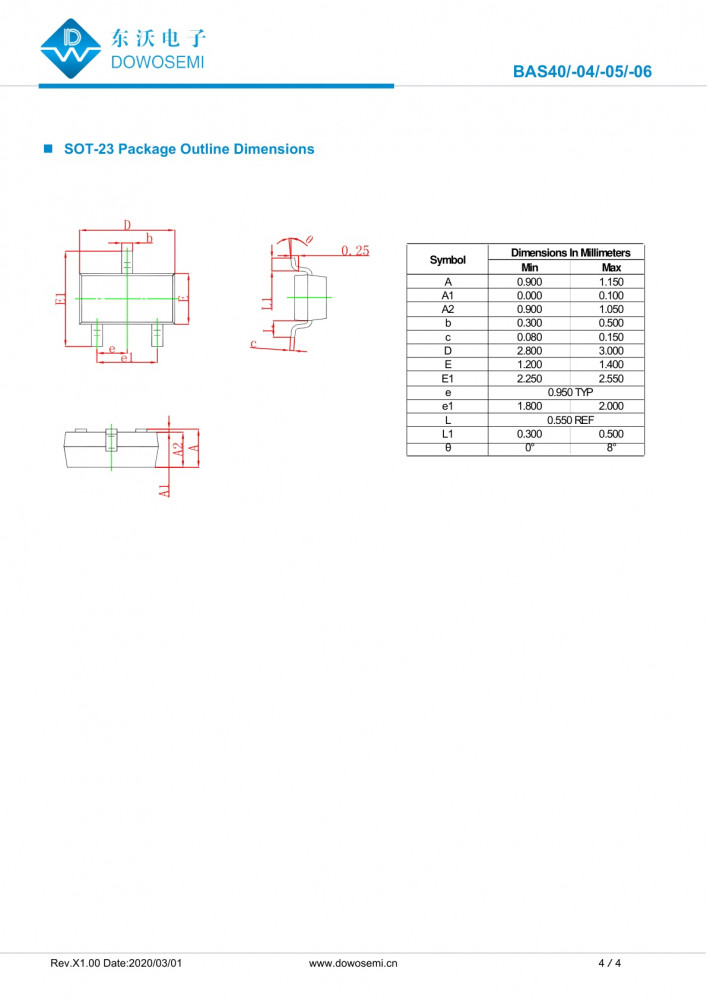 BAS40-04 datasheet page 4