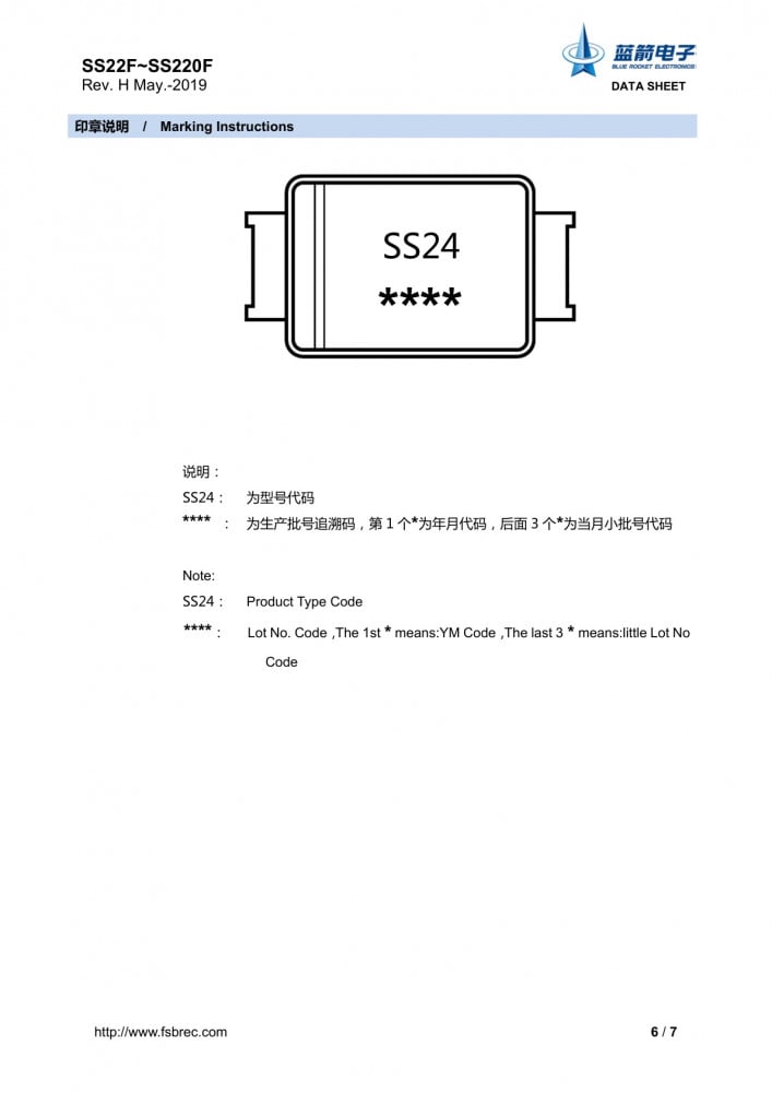 SS24F datasheet page 6
