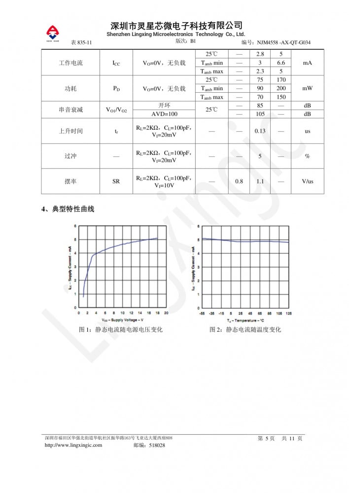 NJM4558(LX) datasheet page 5