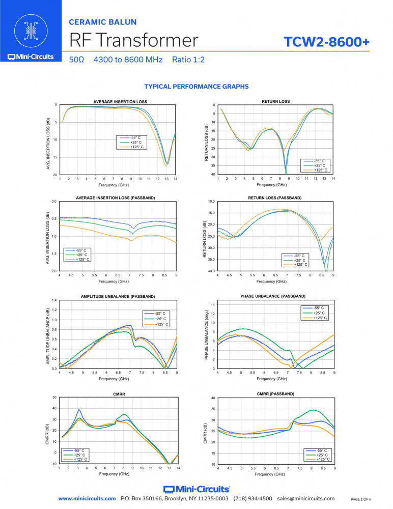 TCW2-8600+ technical document page 2