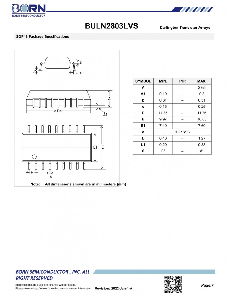 BULN2803LVS datasheet page 7