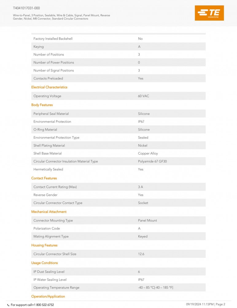 T4041017031-000 technical document page 2