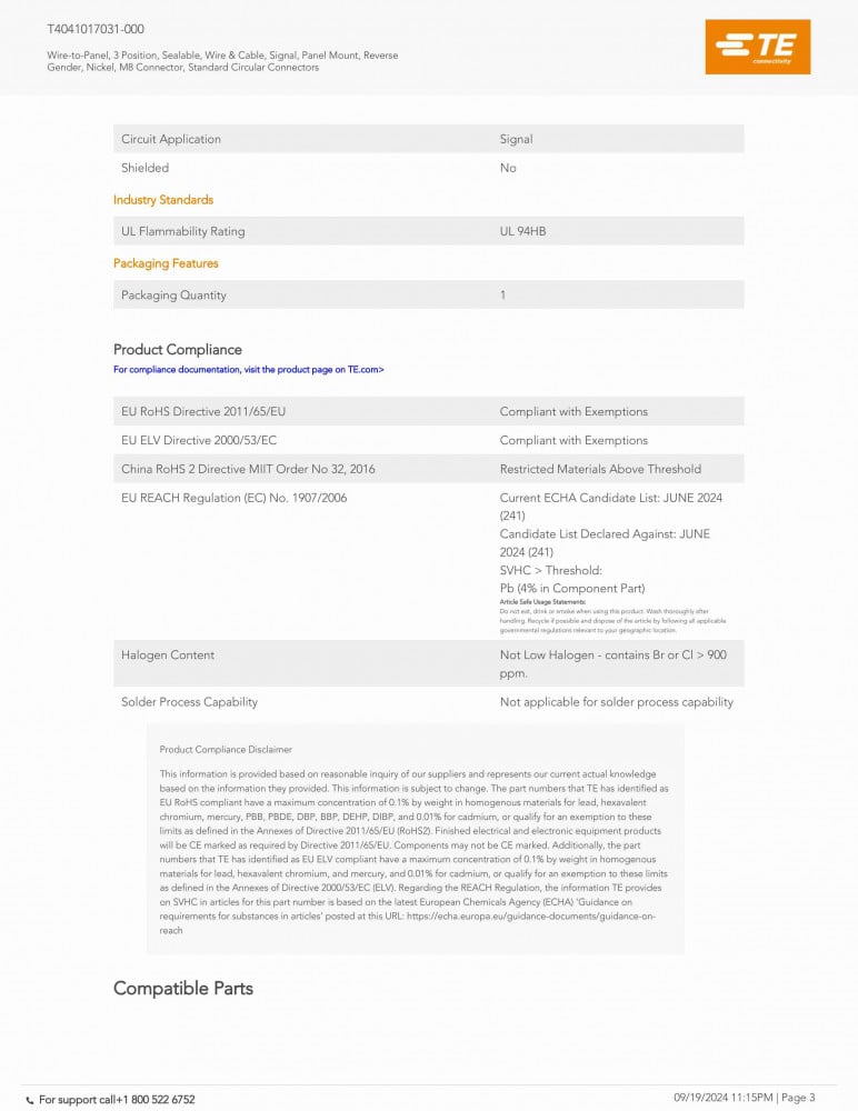 T4041017031-000 technical document page 3