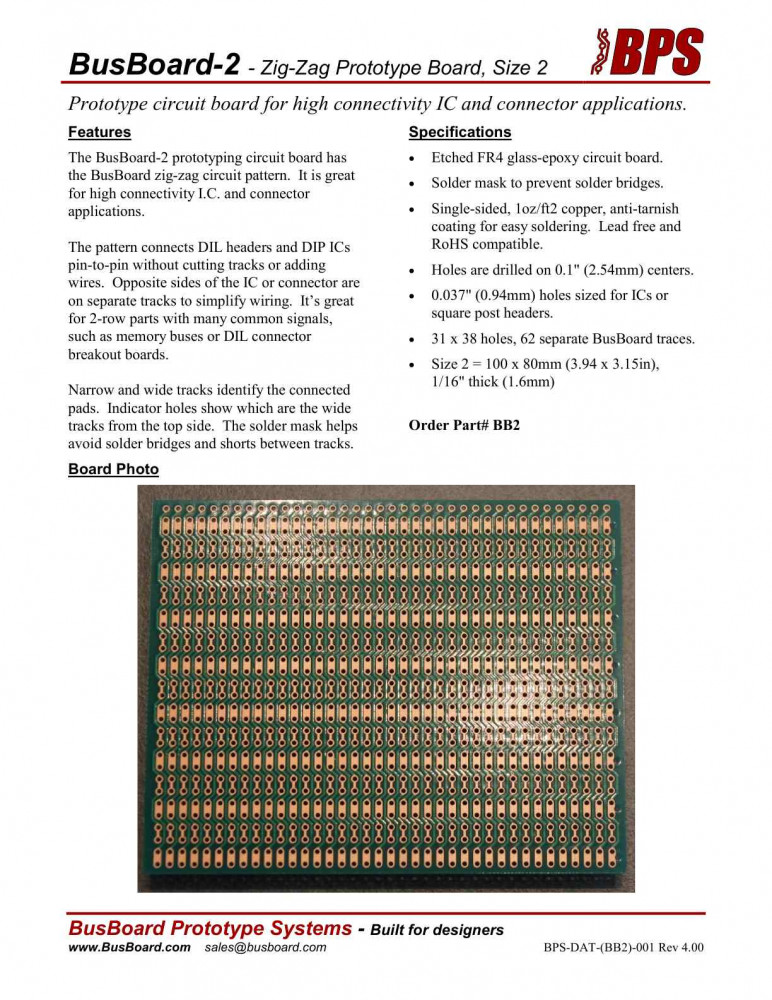 BB2 product document image 1