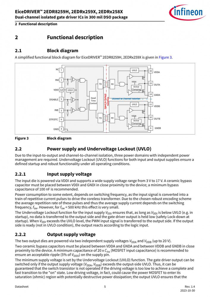2EDR7259X datasheet page 5