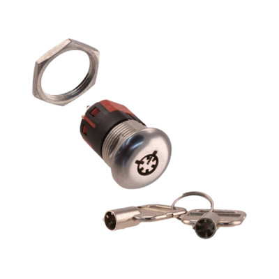 C&K Y2011U2C203NQ Keylock Switch