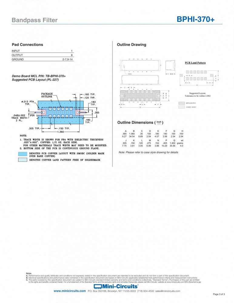 BPHI-370+ technical document image 2
