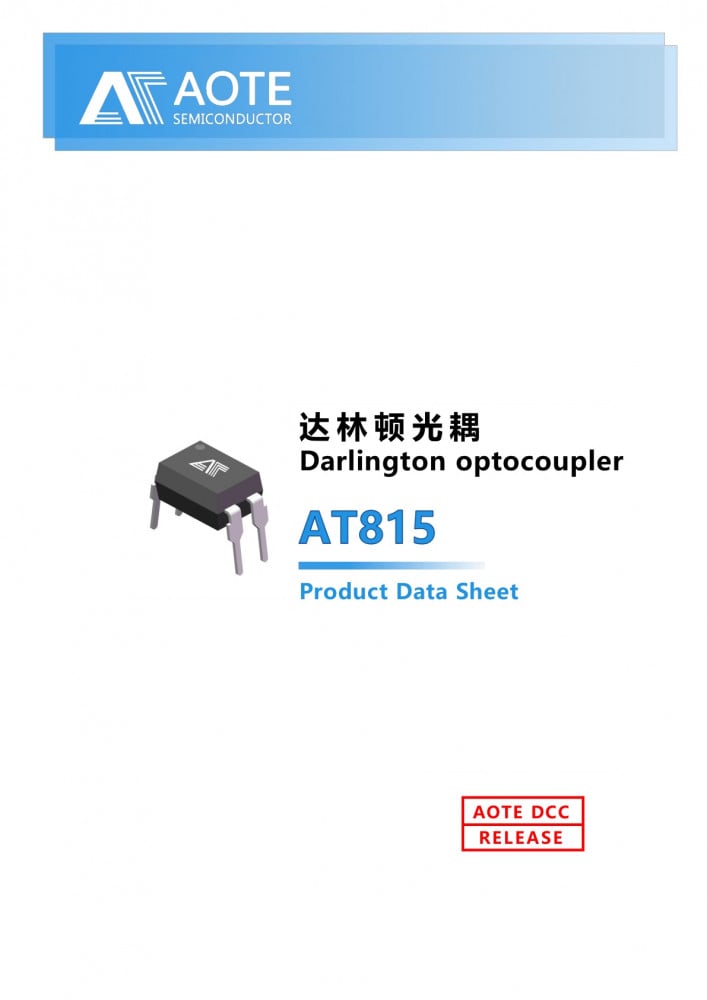 AT815 datasheet page 1