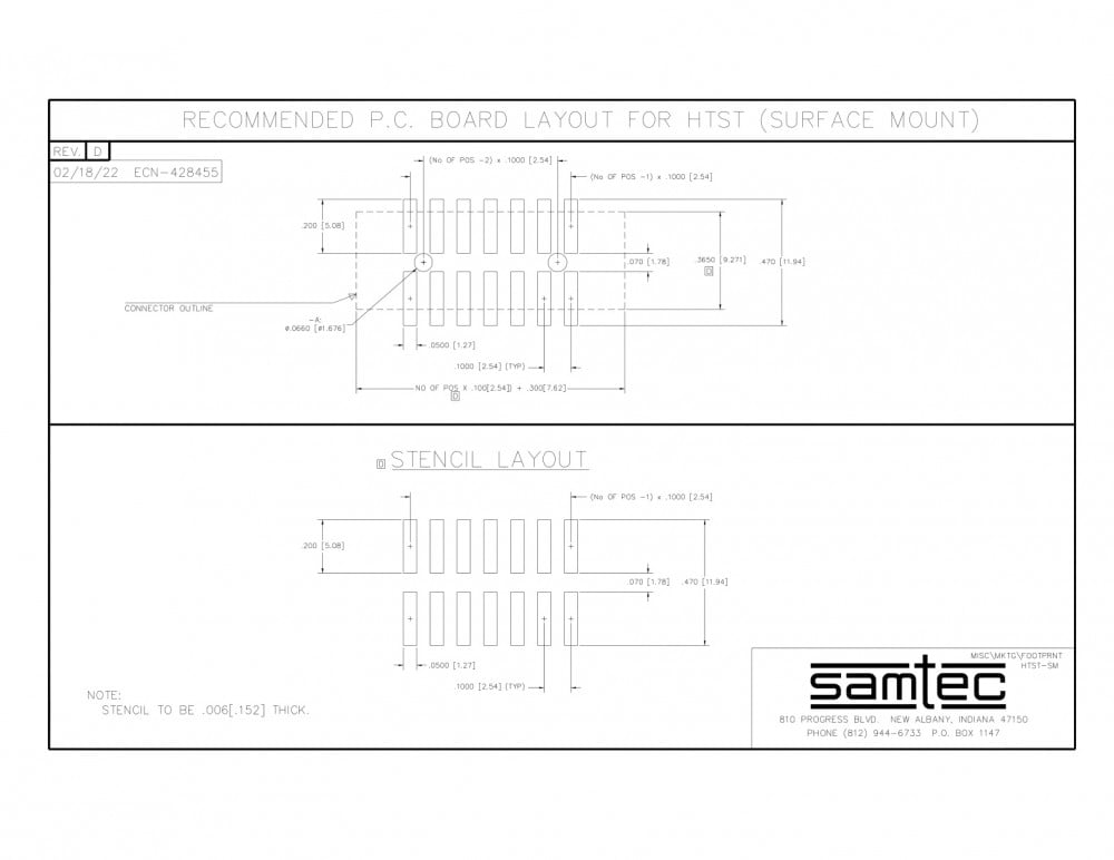 HTST-107-01-L-DV technical document preview