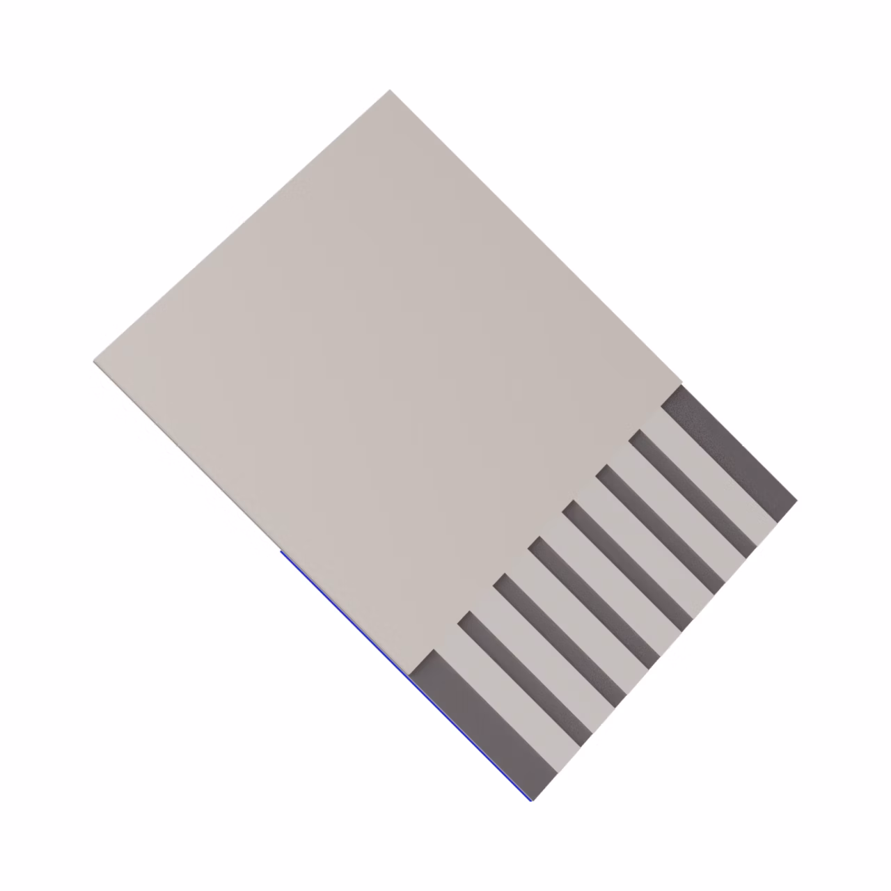 1.25mm Pitch Premo-Flex FFC Jumper, Opposite Side Contacts (Type D), 229.00mm Cable Length, Tin (Sn) Plating, 7 Circuits for sale