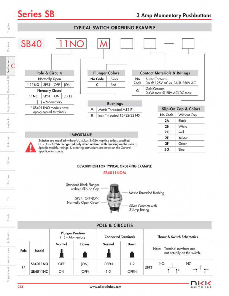 FB Series technical document page 5