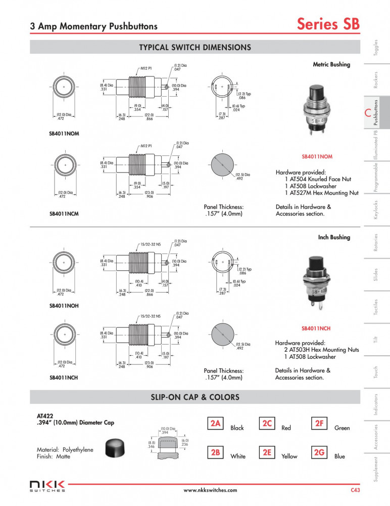 FB Series technical document page 6