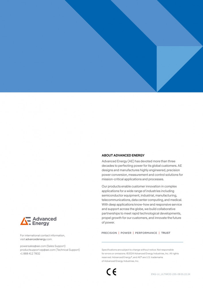 UltiMod UX4 product documentation, page 8