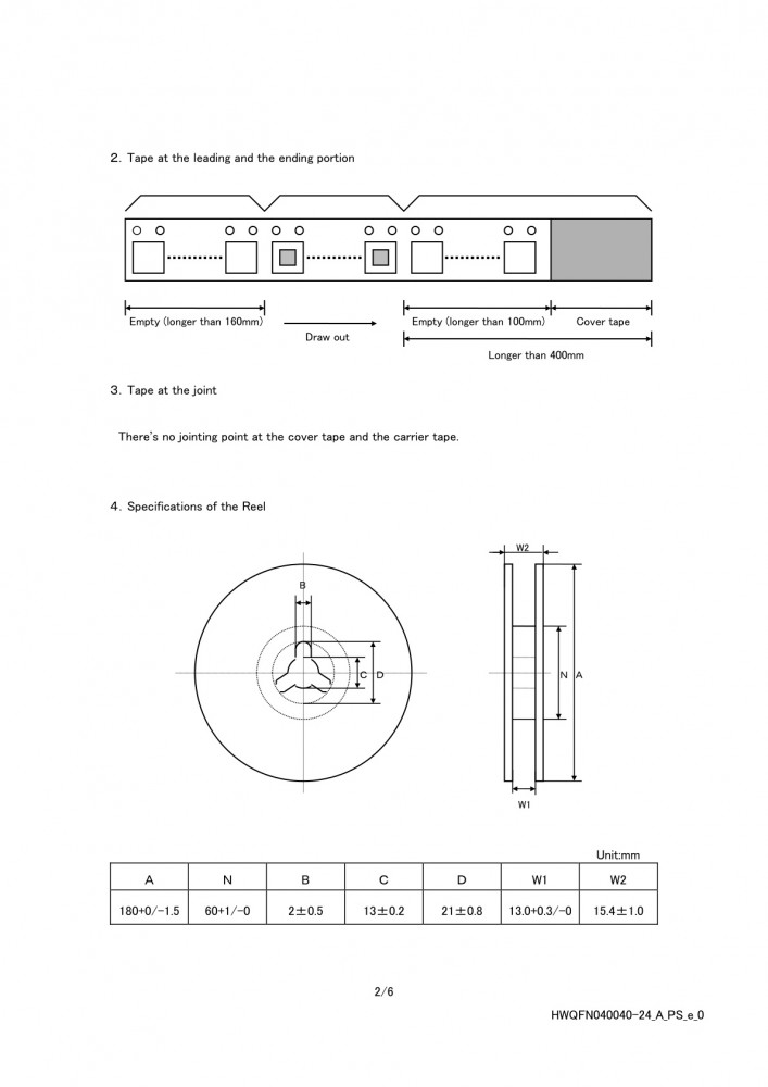 AK4940VN quality document page 3