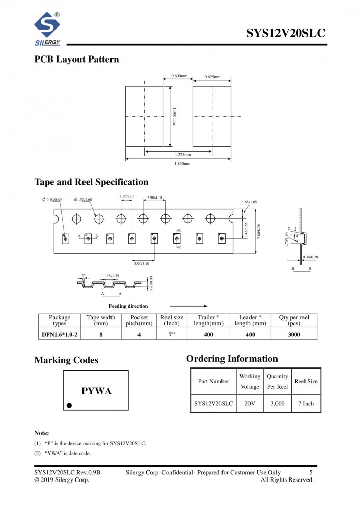 SYS12V20SLC datasheet page 5
