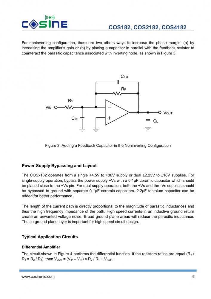 COS2182SR datasheet page 6