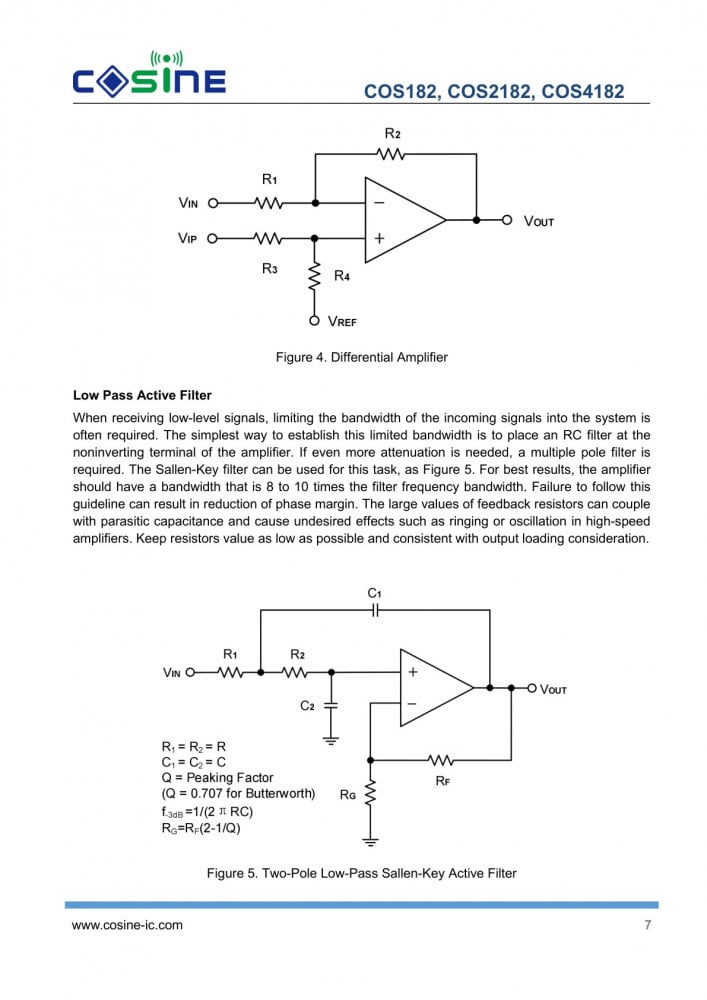 COS2182SR datasheet page 7