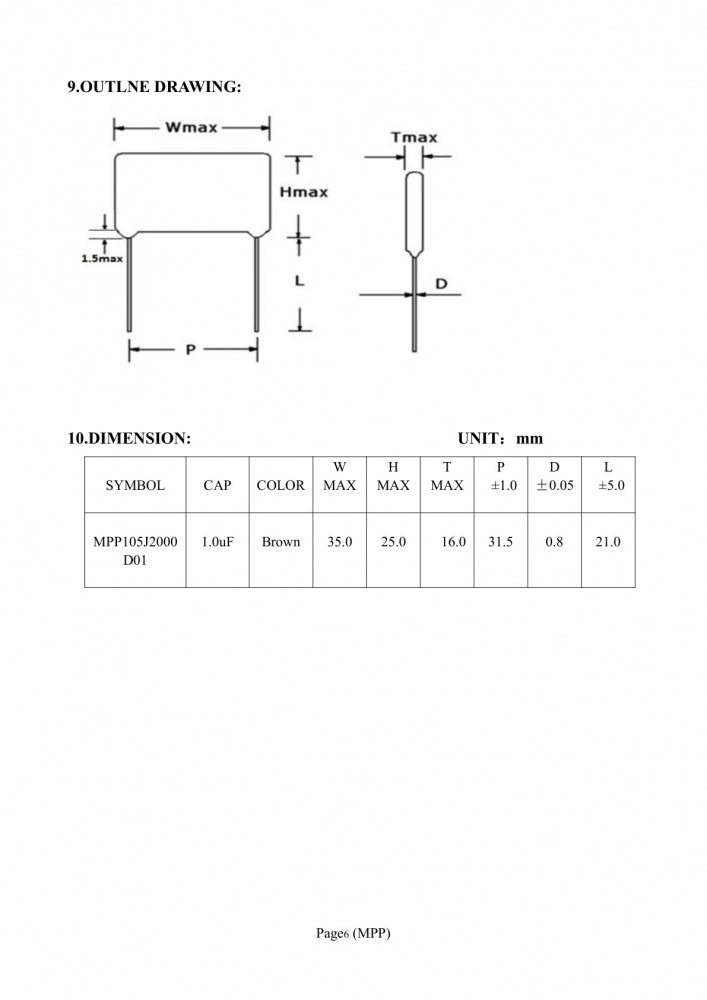 MPP105J2000D01 specification page 7