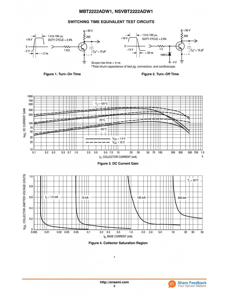 MBT2222ADW1T1G document page 3
