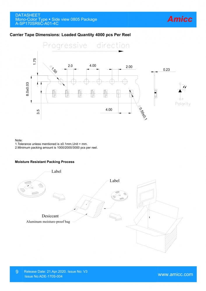 A-SP170SR6C-A01-4C approval sheet page 9