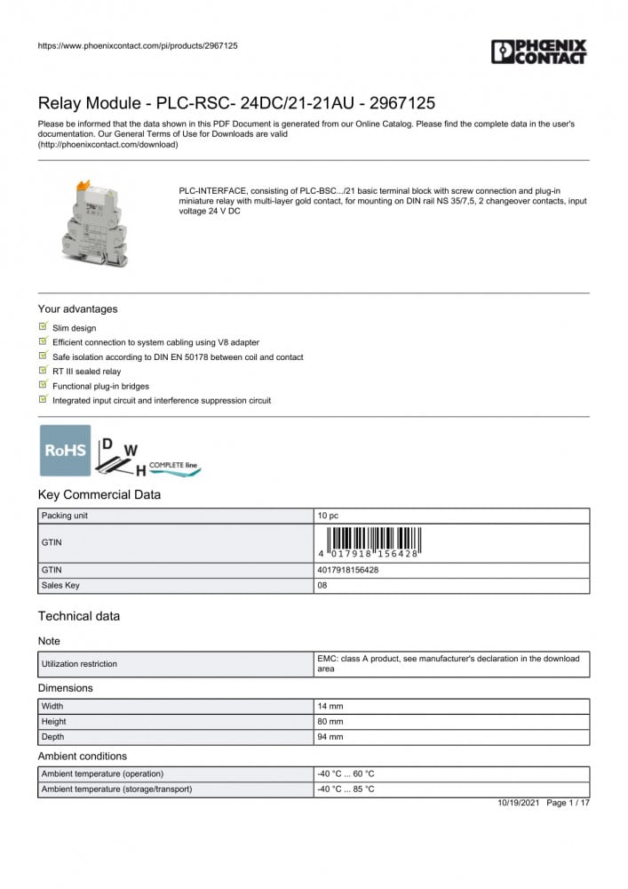 2967125 technical document page 1