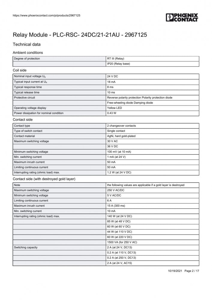 2967125 technical document page 2