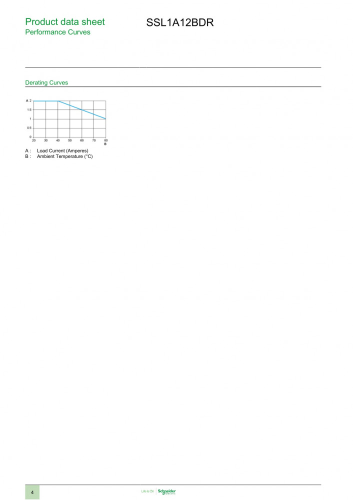 SSL1A12BDR technical document page 4