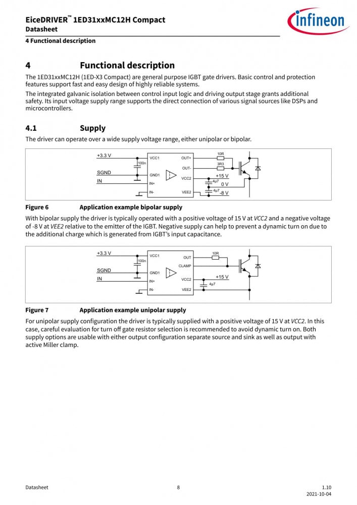 Infineon 1ED3121MC12H datasheet page 8