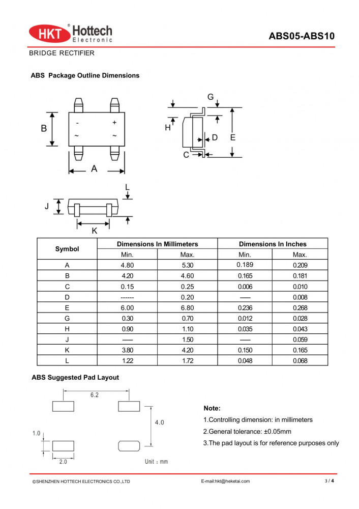 ABS10 datasheet page 3