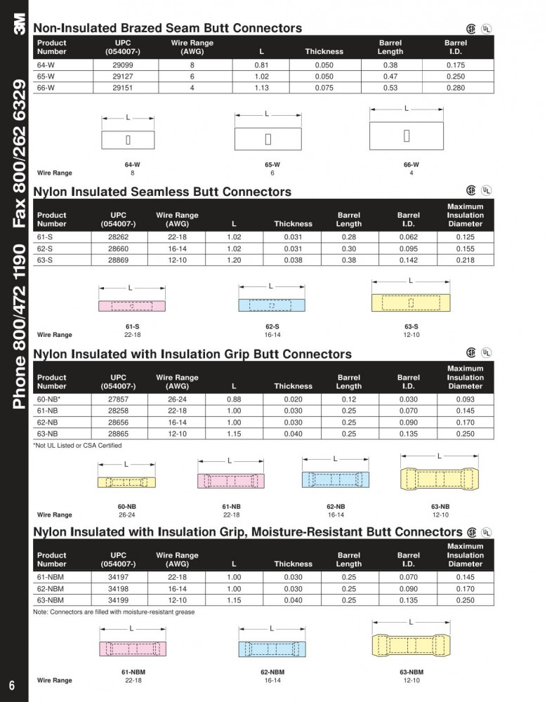3M BS-21-8-NB technical document page 6