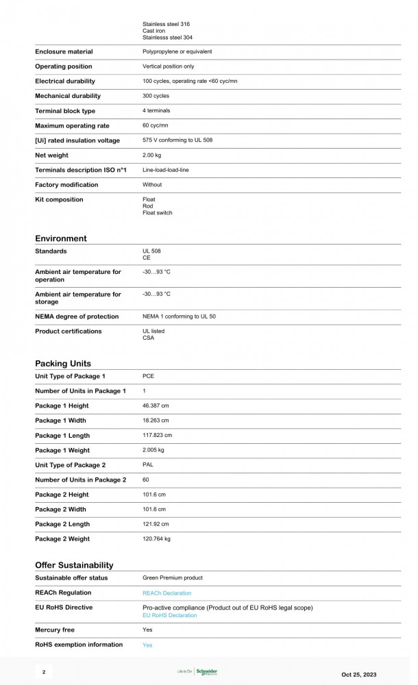 9037HG34 technical document page 2