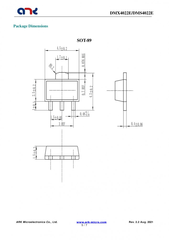 DMS4022E datasheet page 5